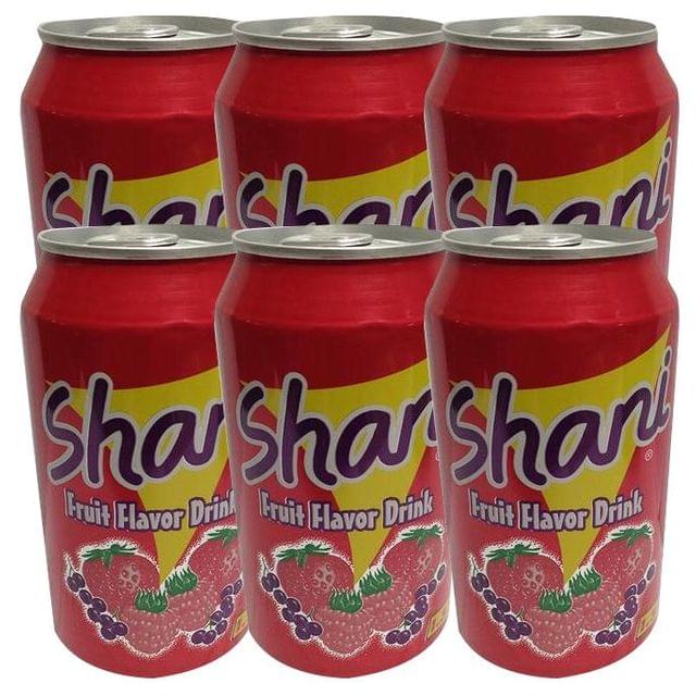 6x Shani Fruit Flavor Drink 335ml