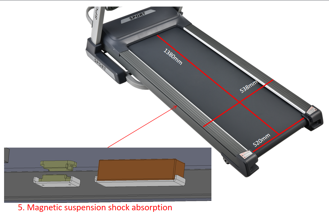 Afton BT100 Motorised Treadmill | Afton | India