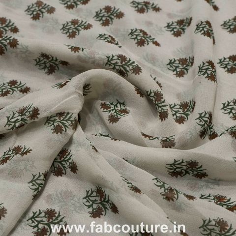Printed Georgette, Georgette Fabric Wholesalers, FabCouture.in