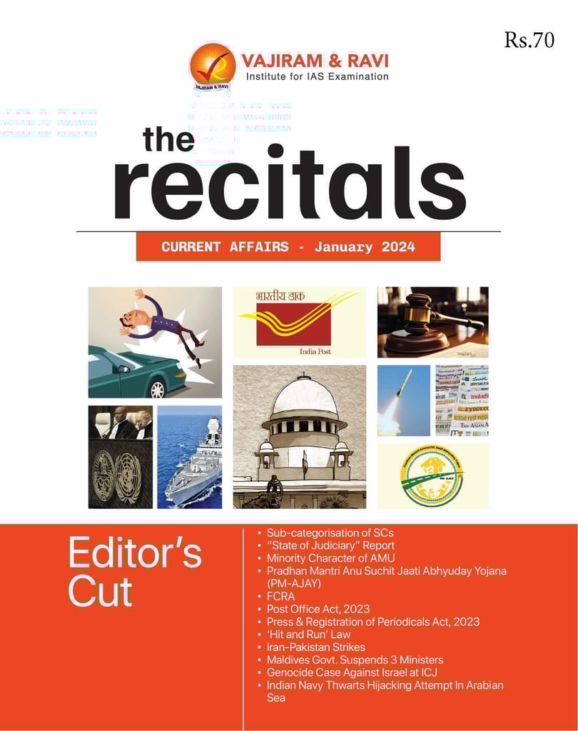 January 2024 - The Recitals - Vajiram & Ravi Monthly Current Affairs ...
