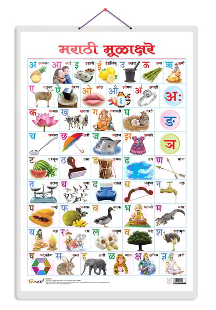Marathi Varnamala?(Marathi) Early Learning Educational Chart for Kids ...