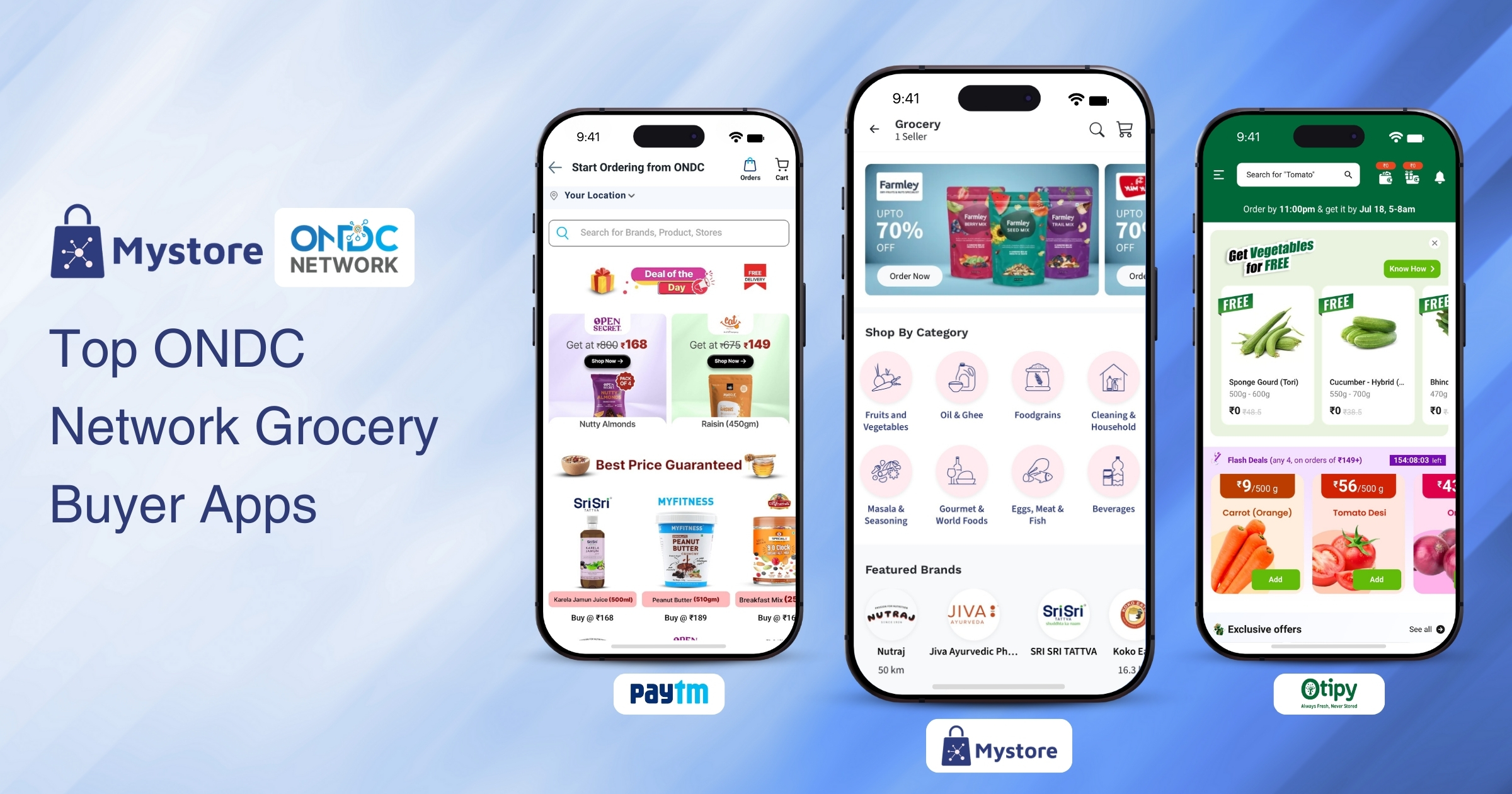 Top 10 ONDC Network Buyer Apps | Mystore