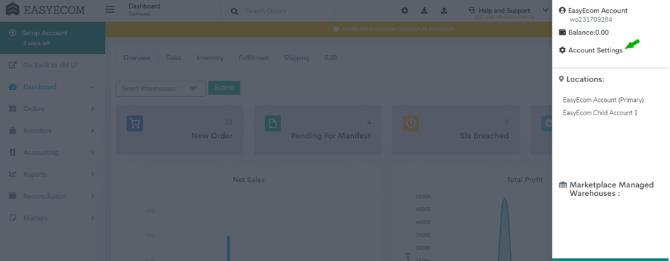 EASYECOM Integration
